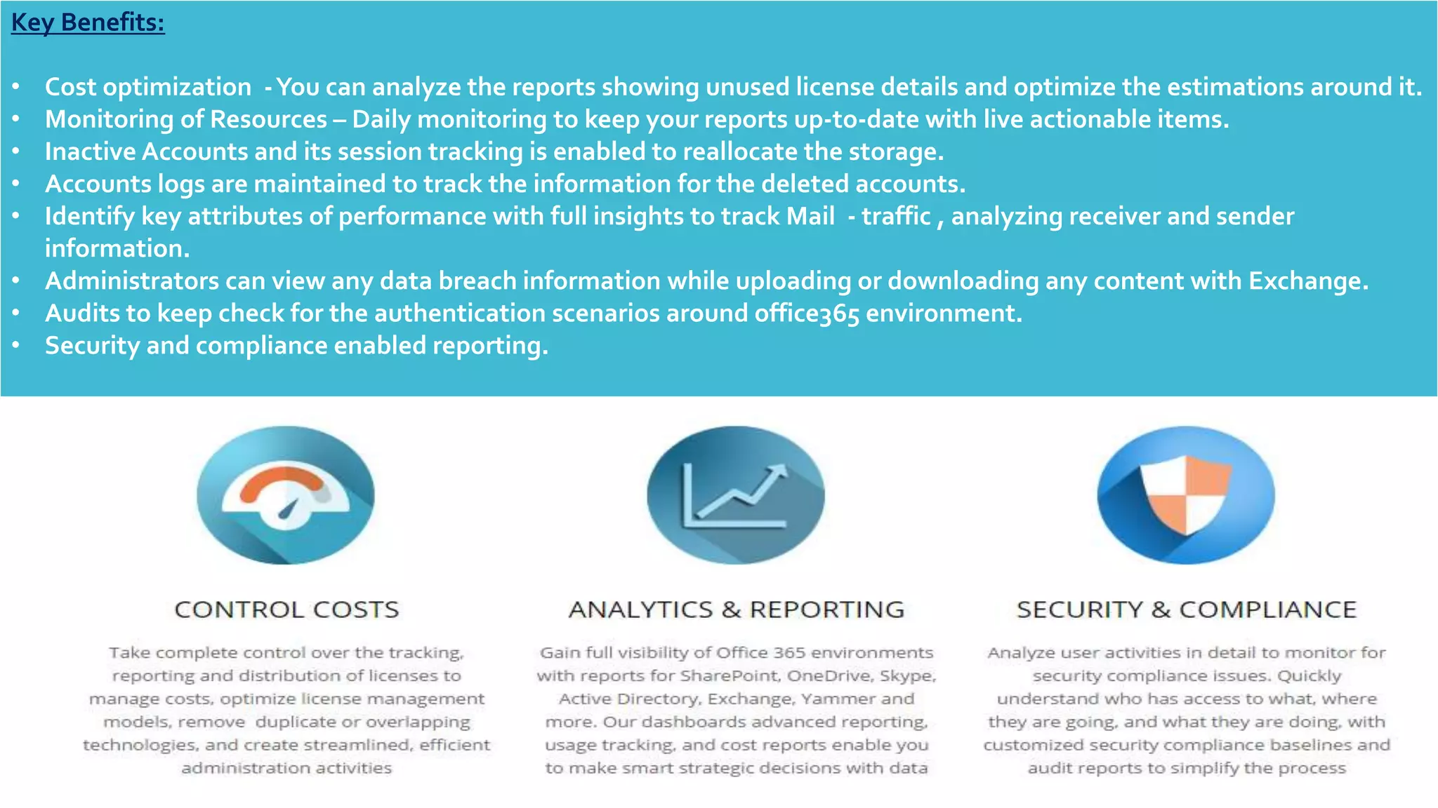 Office 365 Dashboards - Analytical Reporting Tools | PPT