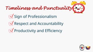 Learn the Basics of Office Decorum and Etiquette | PPTX