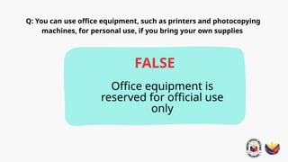 Learn the Basics of Office Decorum and Etiquette | PPTX