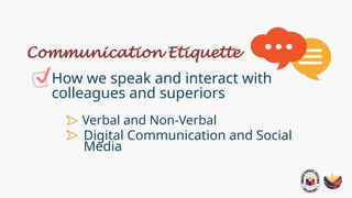 Learn the Basics of Office Decorum and Etiquette | PPTX