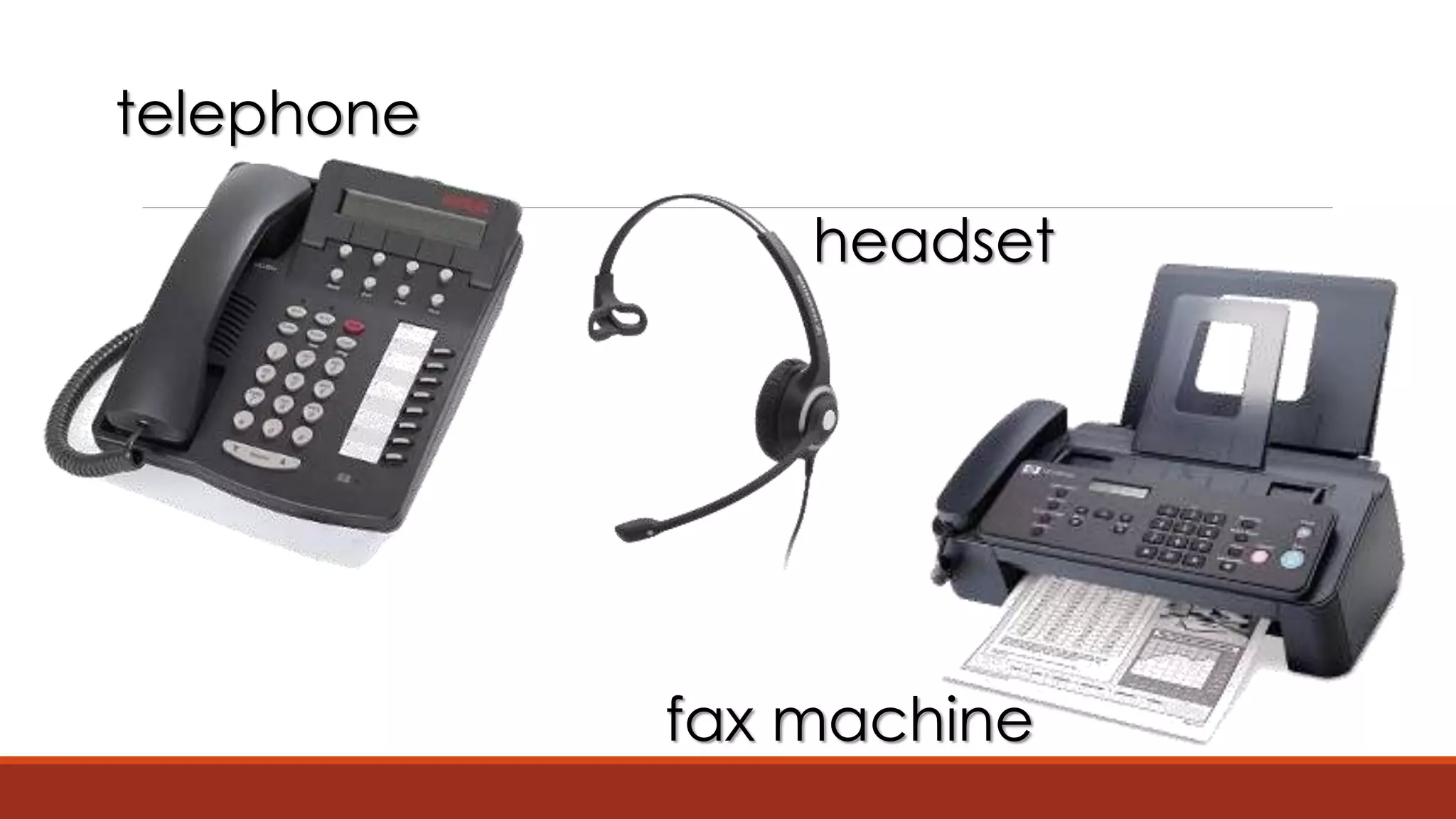 Office equipment | PPTX