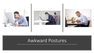 Office ergonomics | PPTX