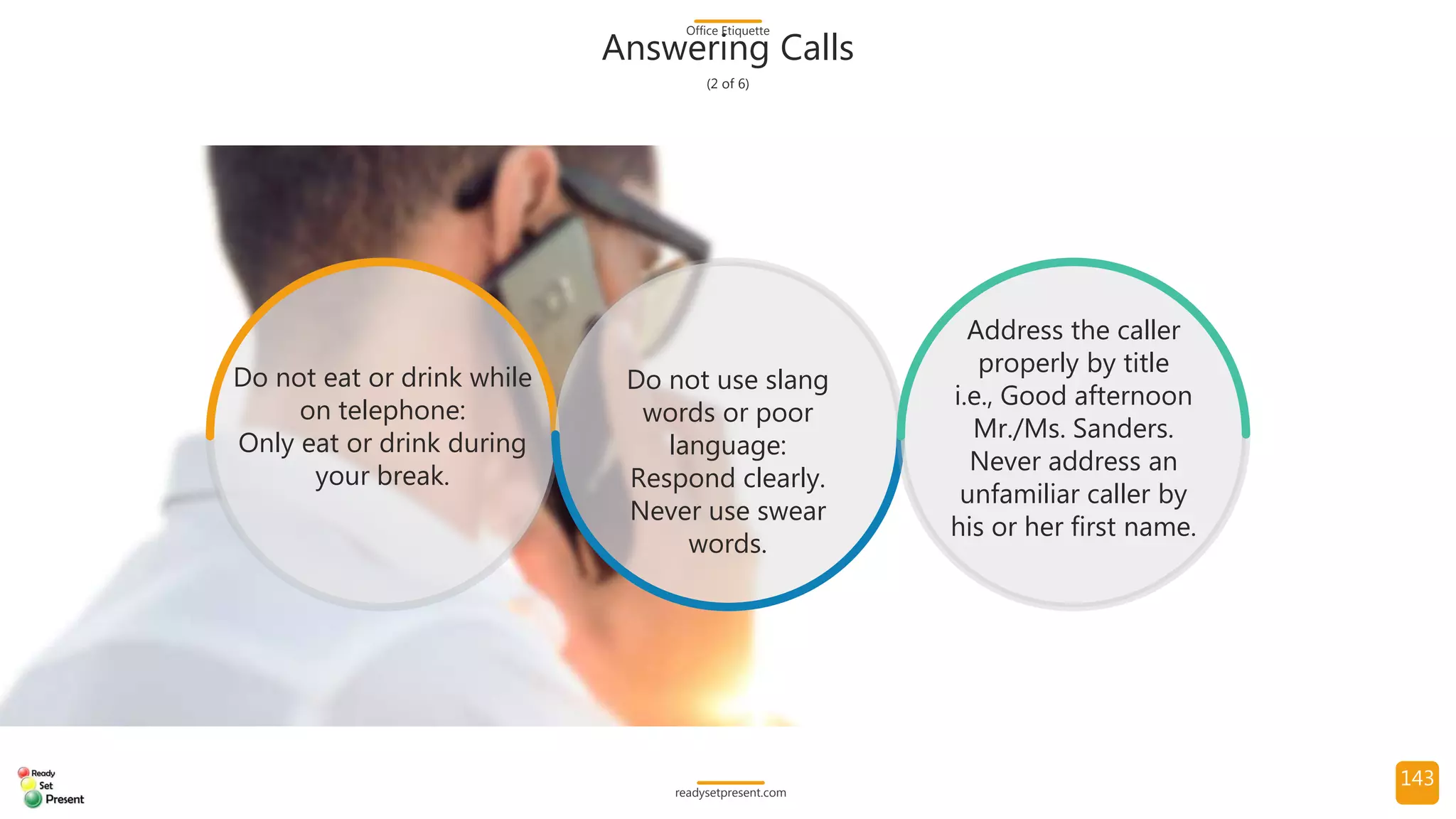 Office Etiquette (Comprehensive) PowerPoint Presentation 206 slides ...