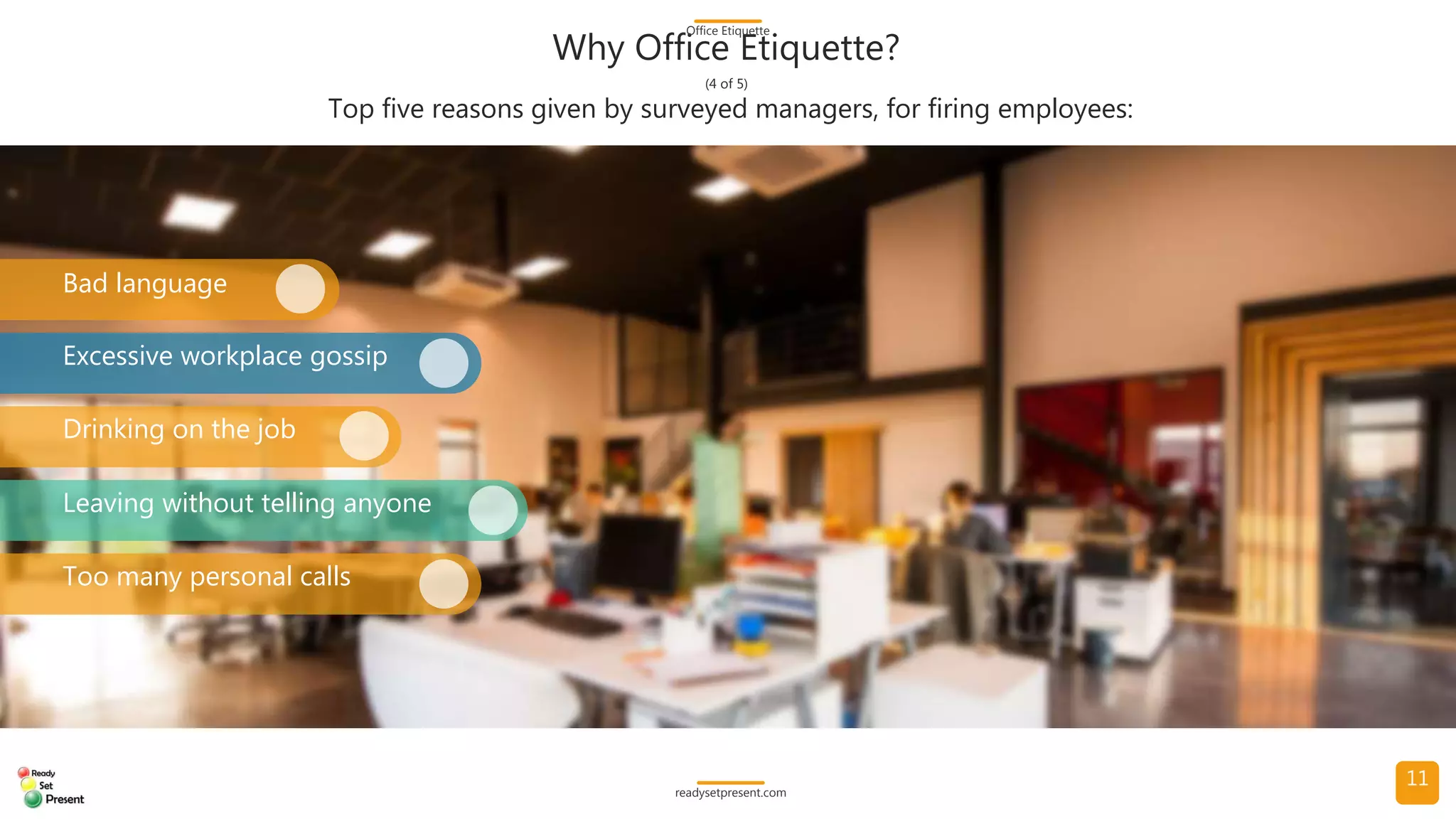 Office Etiquette (Comprehensive) PowerPoint Presentation 206 slides ...