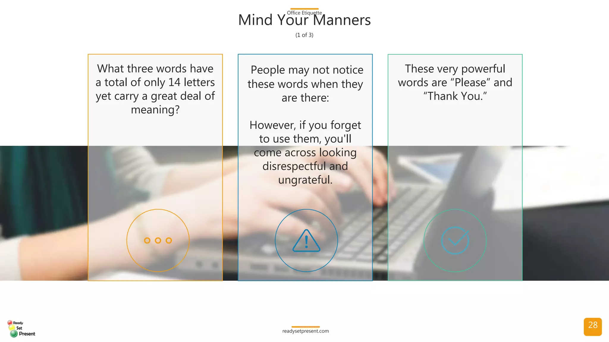 Office Etiquette (Comprehensive) PowerPoint Presentation 206 slides ...