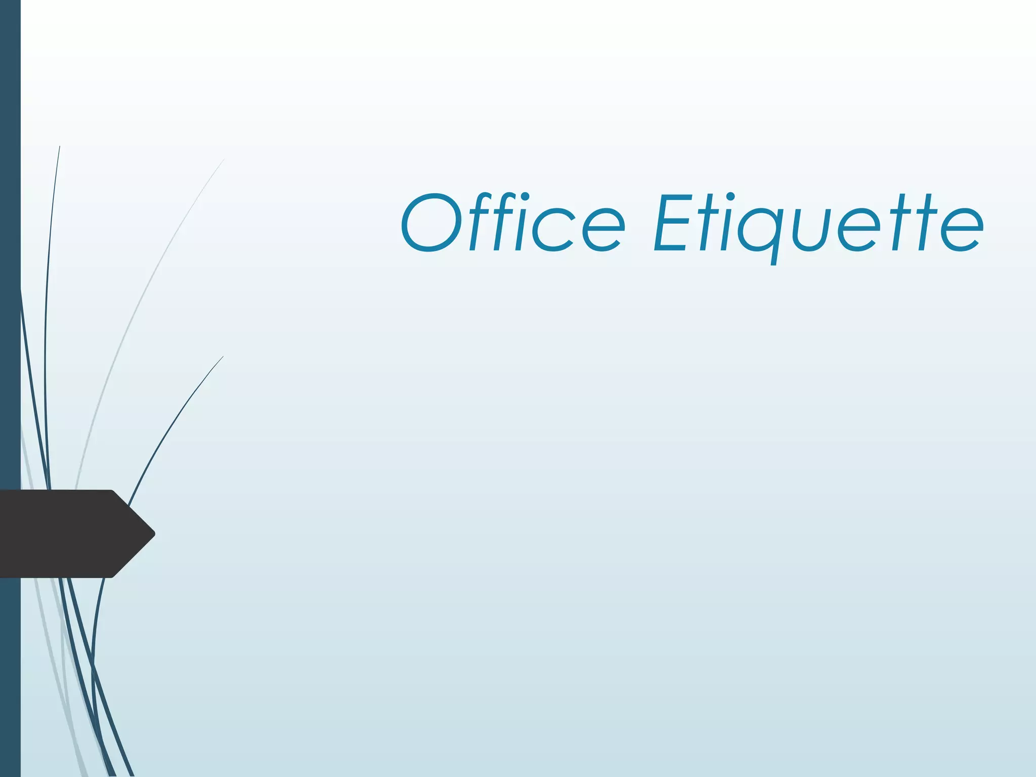 Office etiquette | PPT