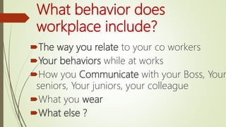 Office etiquette | PPTX