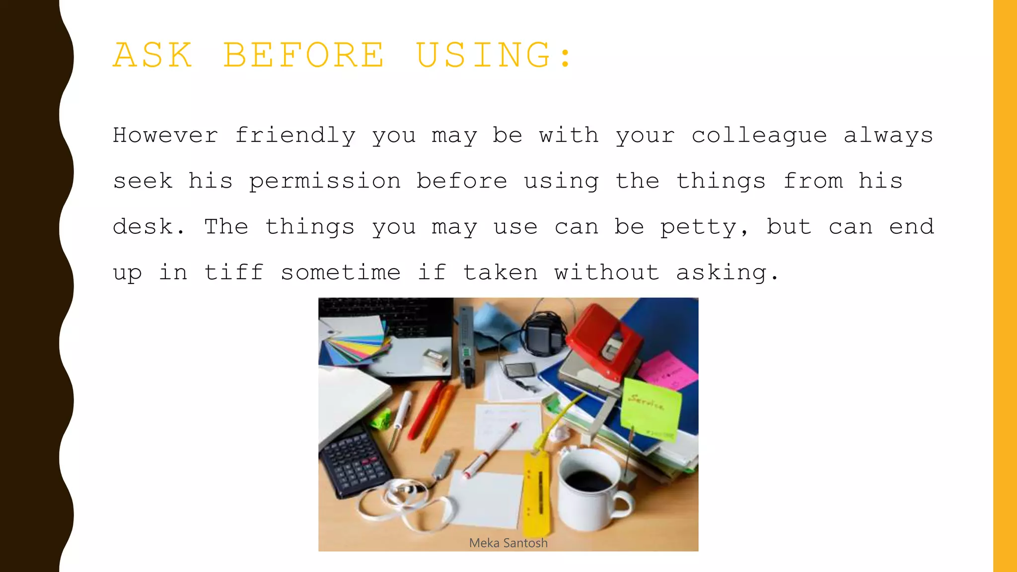 Office etiquette | PPT
