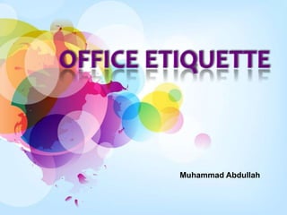 Office etiquette | PPTX