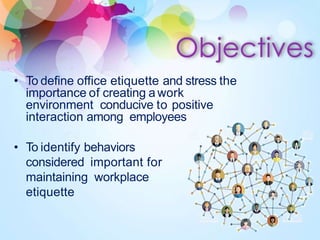 Office etiquette | PPT