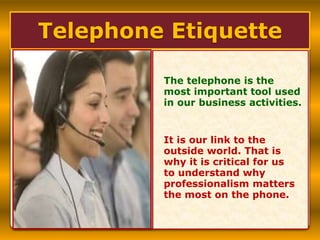 Office etiquette telephoning | PPTX