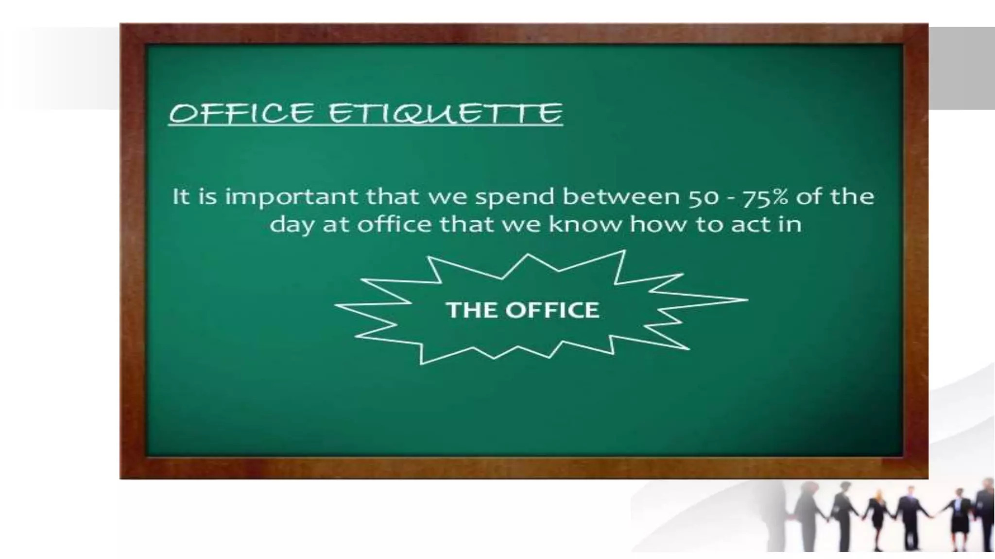 office etiquette | PPTX