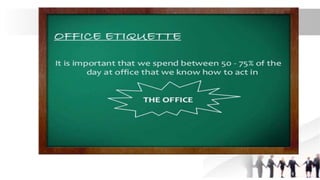 office etiquette | PPTX