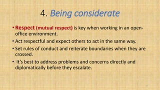 Office etiquette | PDF