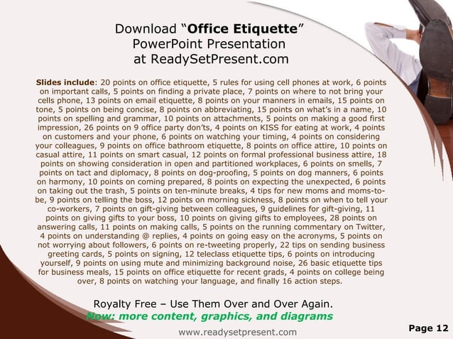 Office Etiquette | PPT | Internet for Beginners | Internet