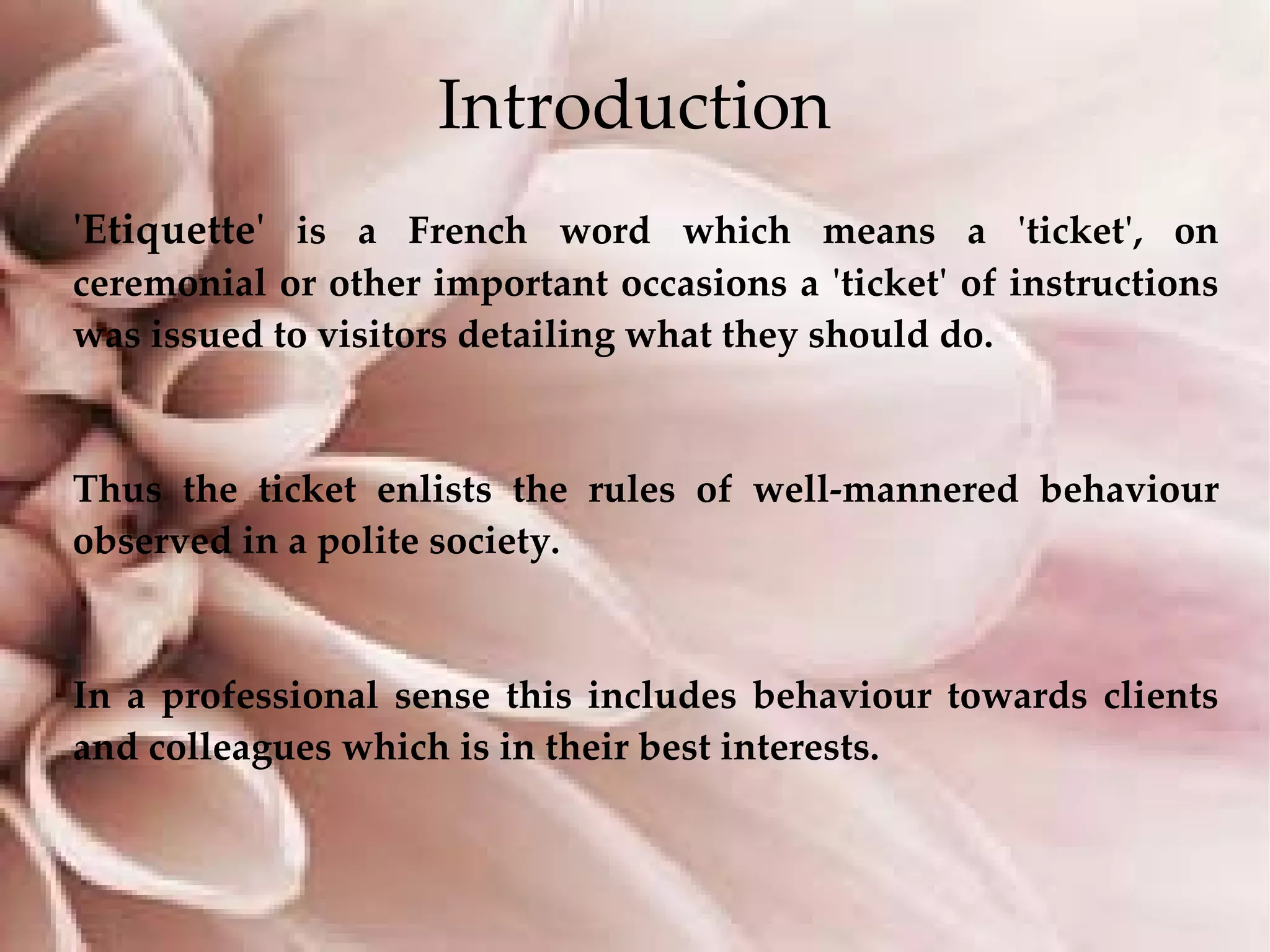 Office Etiquettes | PPT