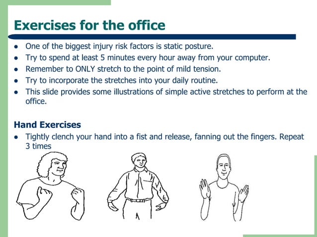 Office exercises | PPT