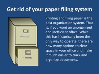 Office hacks for a more organized and productive office | PPTX ...