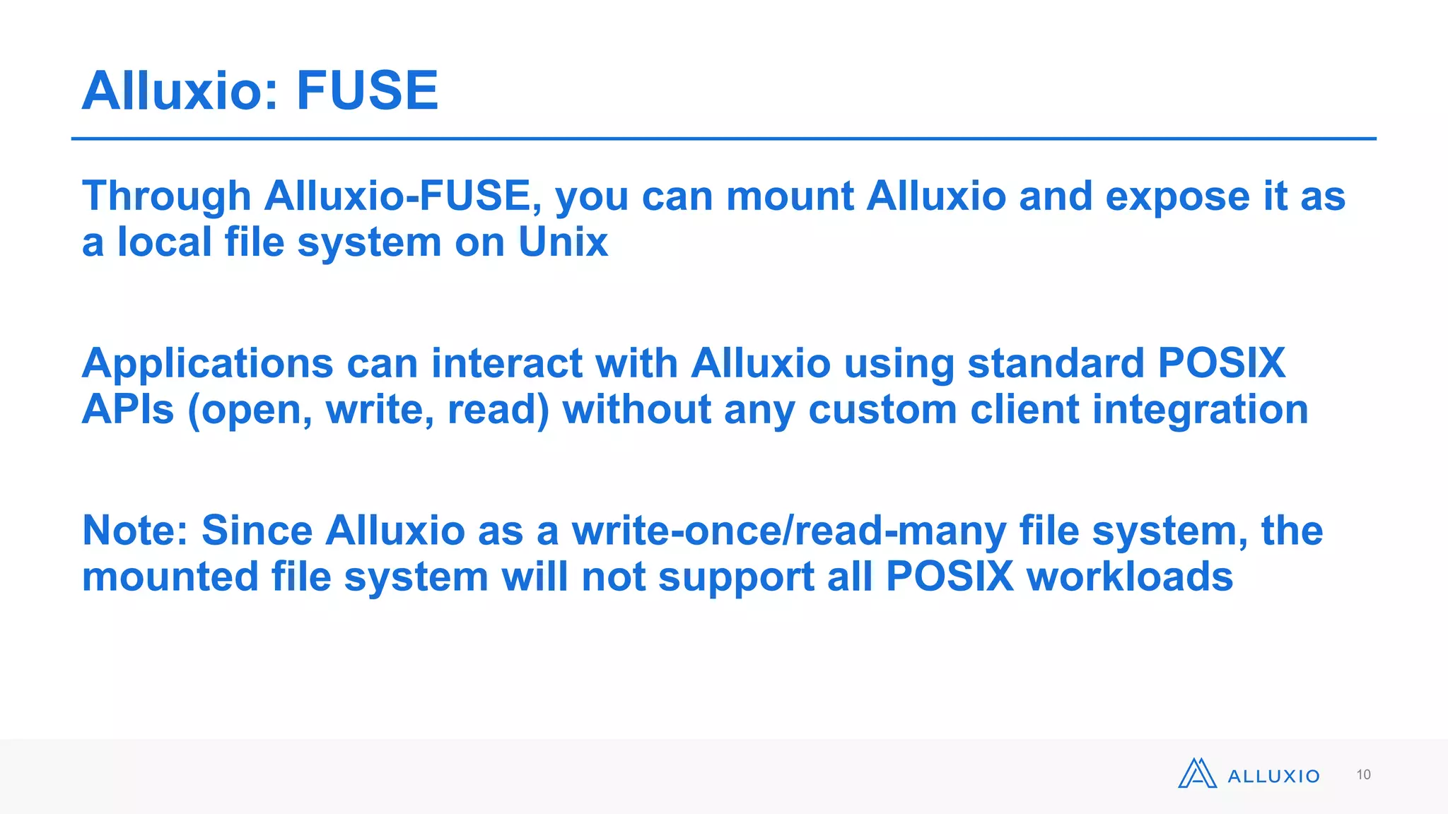 Running Machine Learning Workloads with Tensorflow, Alluxio and AWS S3 | PDF | Cloud Computing ...