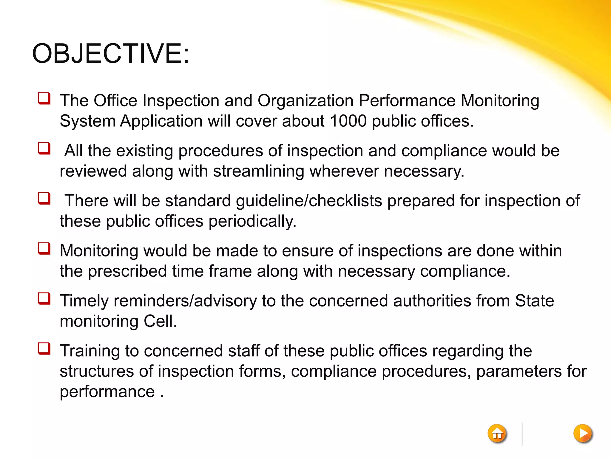 Office inspection Presentation Vijay Arora, IAS Orissa | PPT
