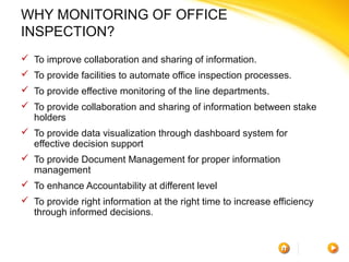 Office inspection Presentation Vijay Arora, IAS Orissa | PPT