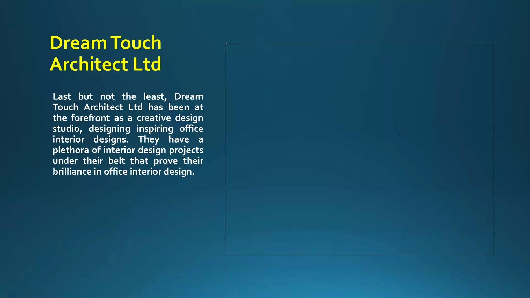 Office Interior Design | PPTX