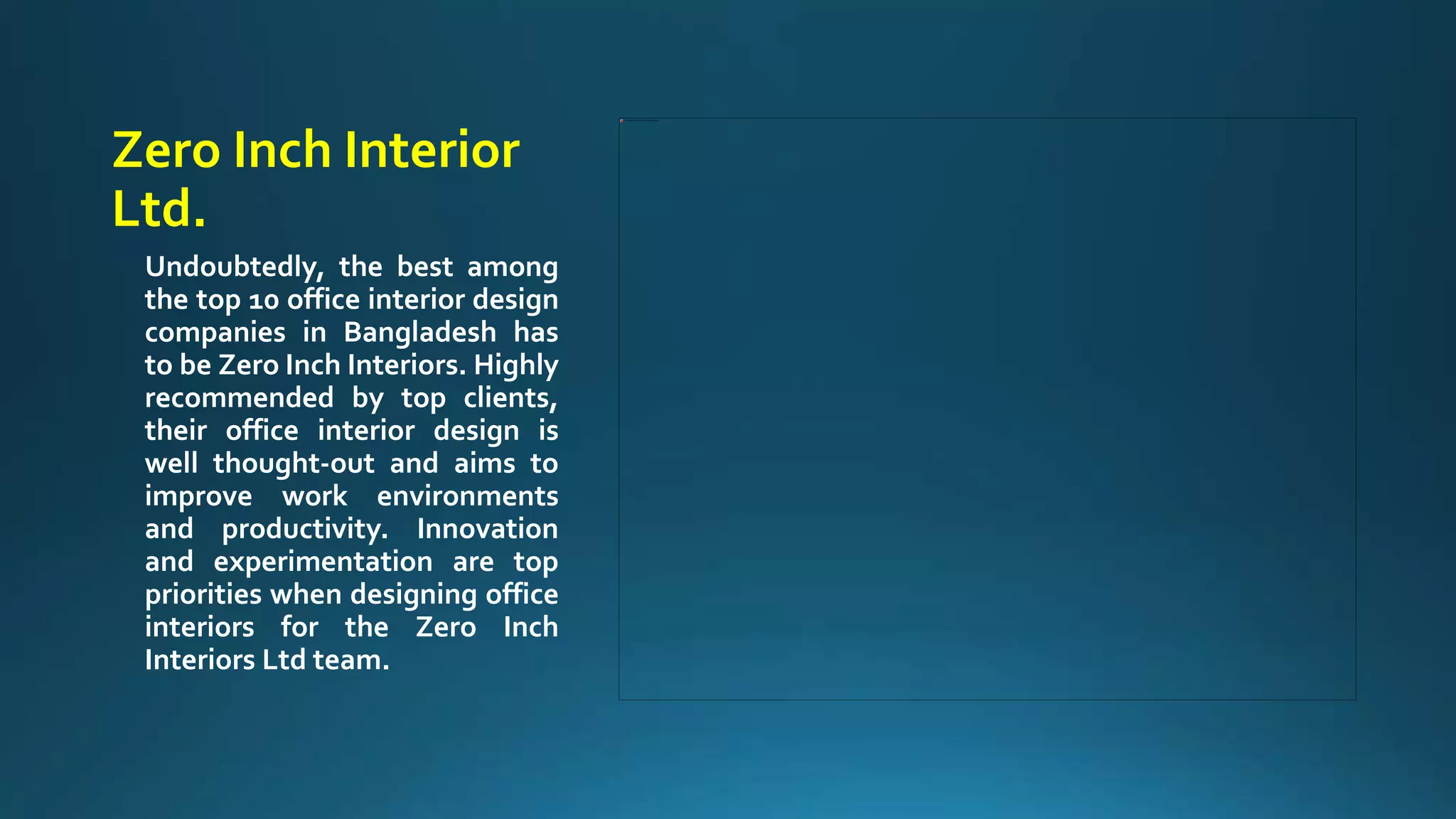 Office Interior Design | PPTX