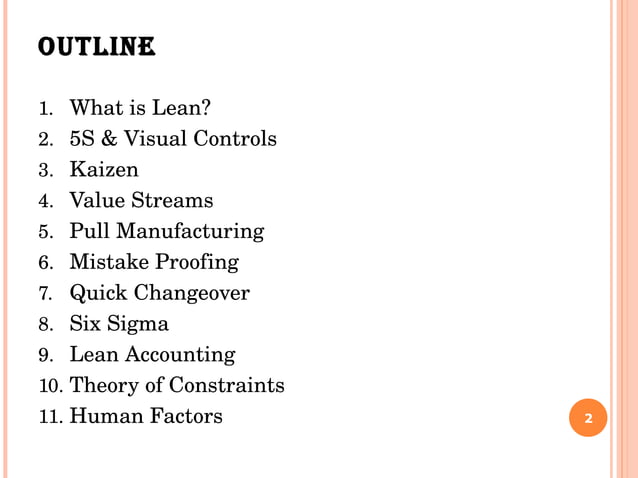 Office Lean Overview | PPT