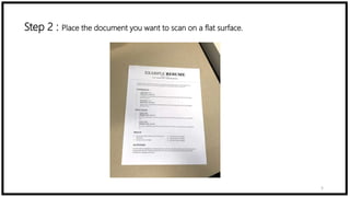 Office lens document | PPTX