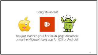 Office lens document feature | PPTX