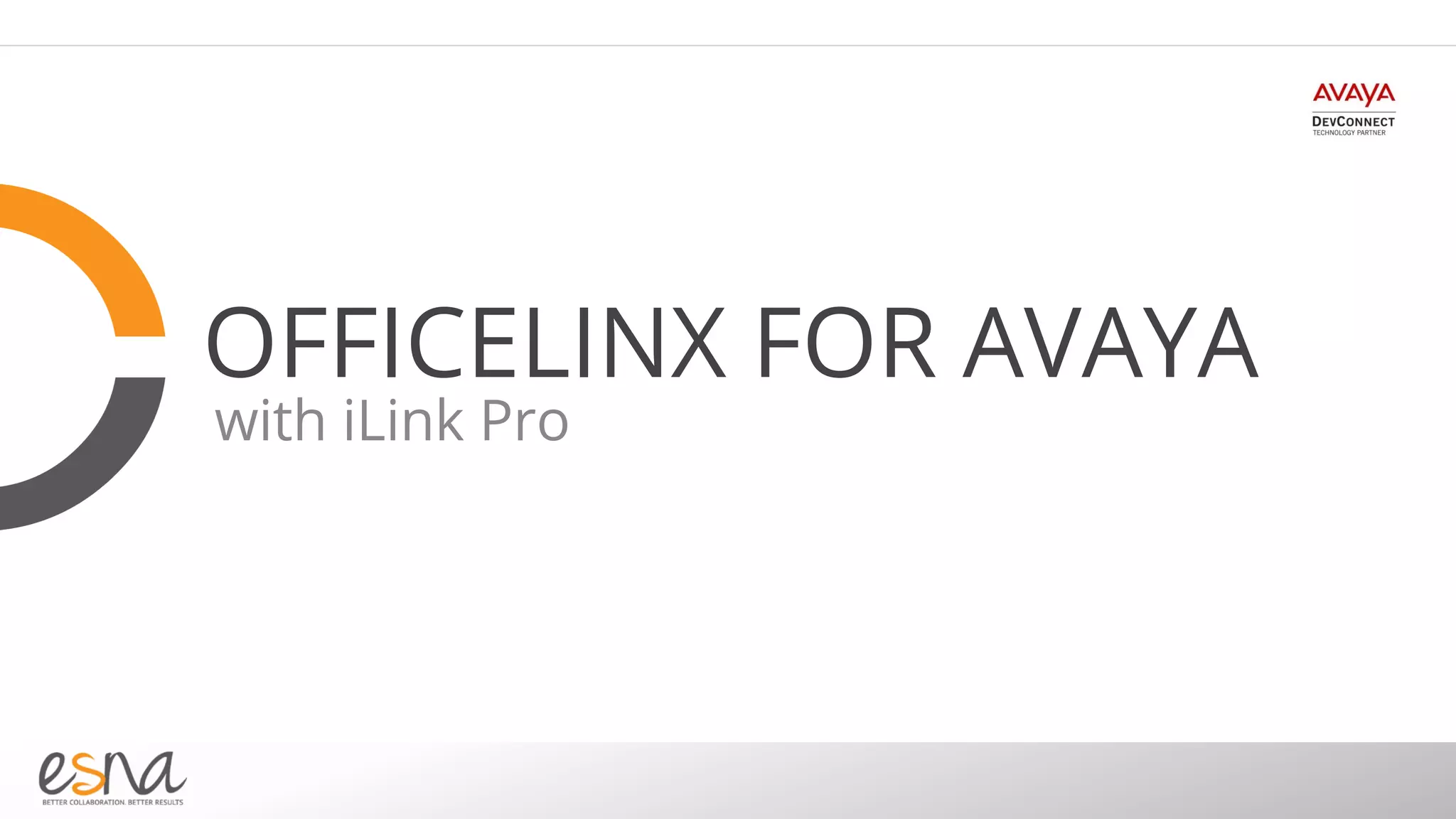 Esna Officelinx for 10.0 Avaya | PDF