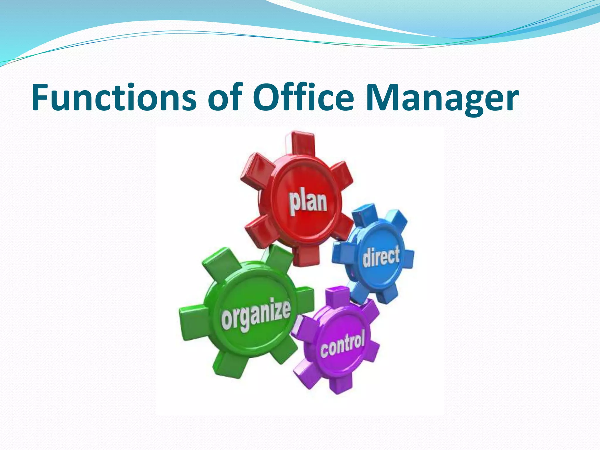 Office management | PPTX