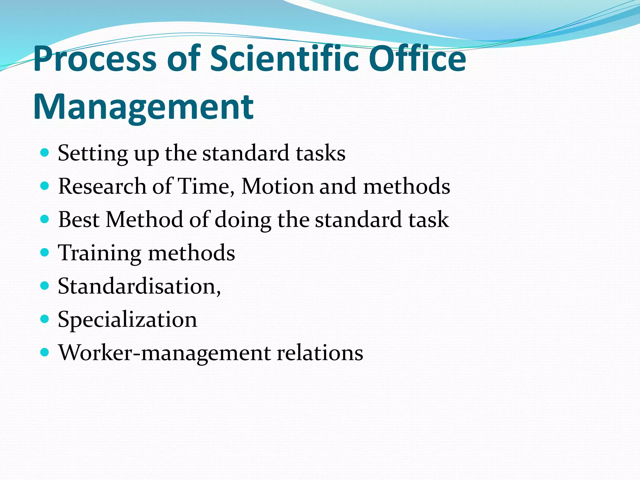 Office management | PPTX