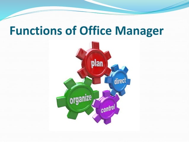 Office management | PPTX | Business Administration | Business