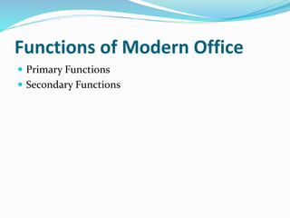 Office management | PPTX