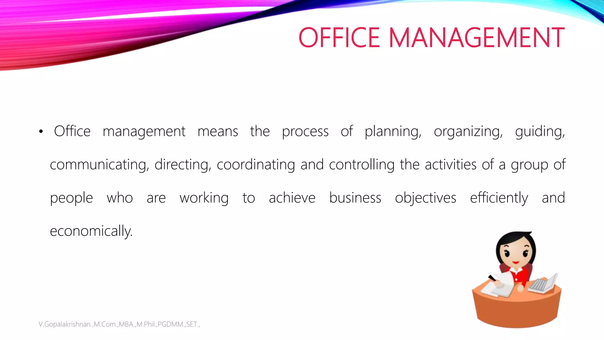 Office management | PPTX