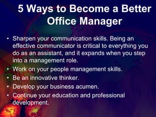 OFFICE MANAGEMENT.ppt