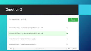 Increment and Decrement operators in C++ | PPTX