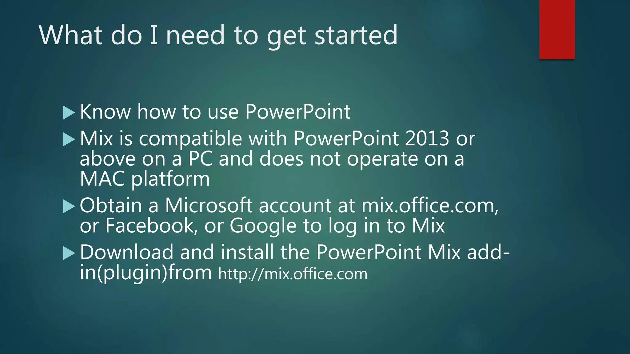 Creating Interactive Lessons with PowerPoint and Office Mix | PPTX