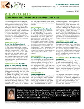 November 2010 Office Notes | PDF