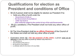Office of profit | PPTX