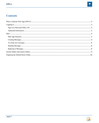 Office outlook tutorial | PDF