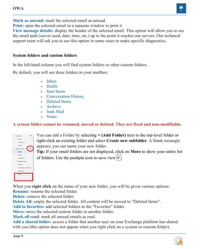 Office outlook tutorial | PDF | Email | Internet