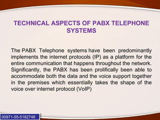 Office pabx system installations in dubai | PPT