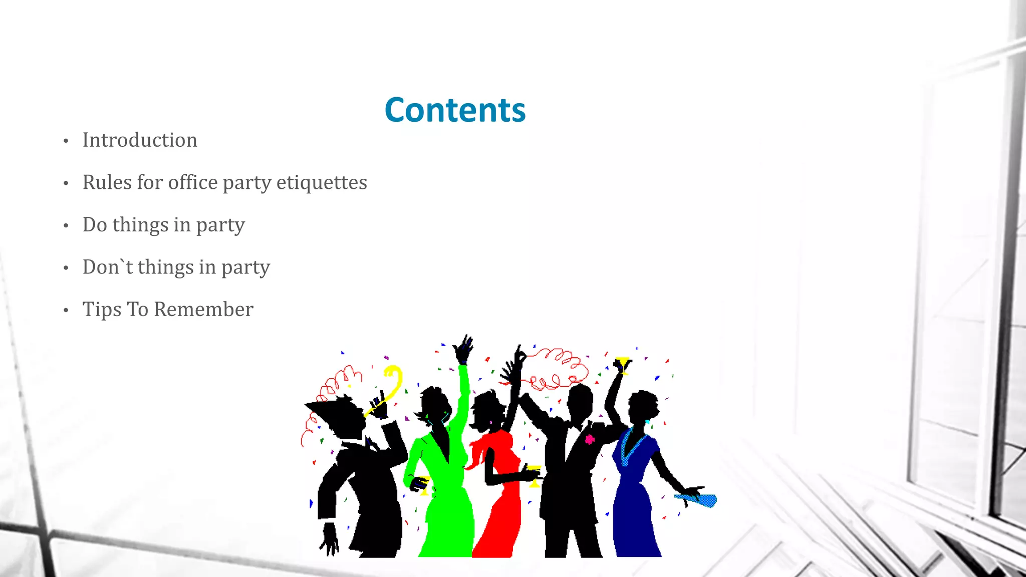 Office party etiquette Himani | PPT