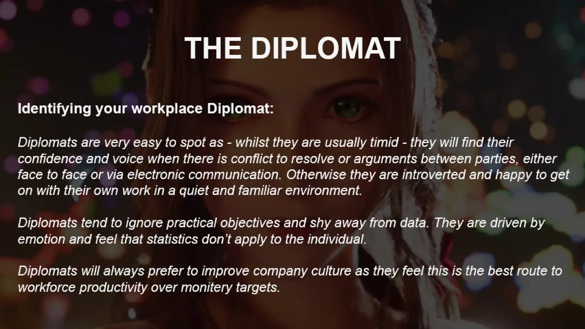 Office personality Types in Video Games - Aerith the Diplomat | PDF