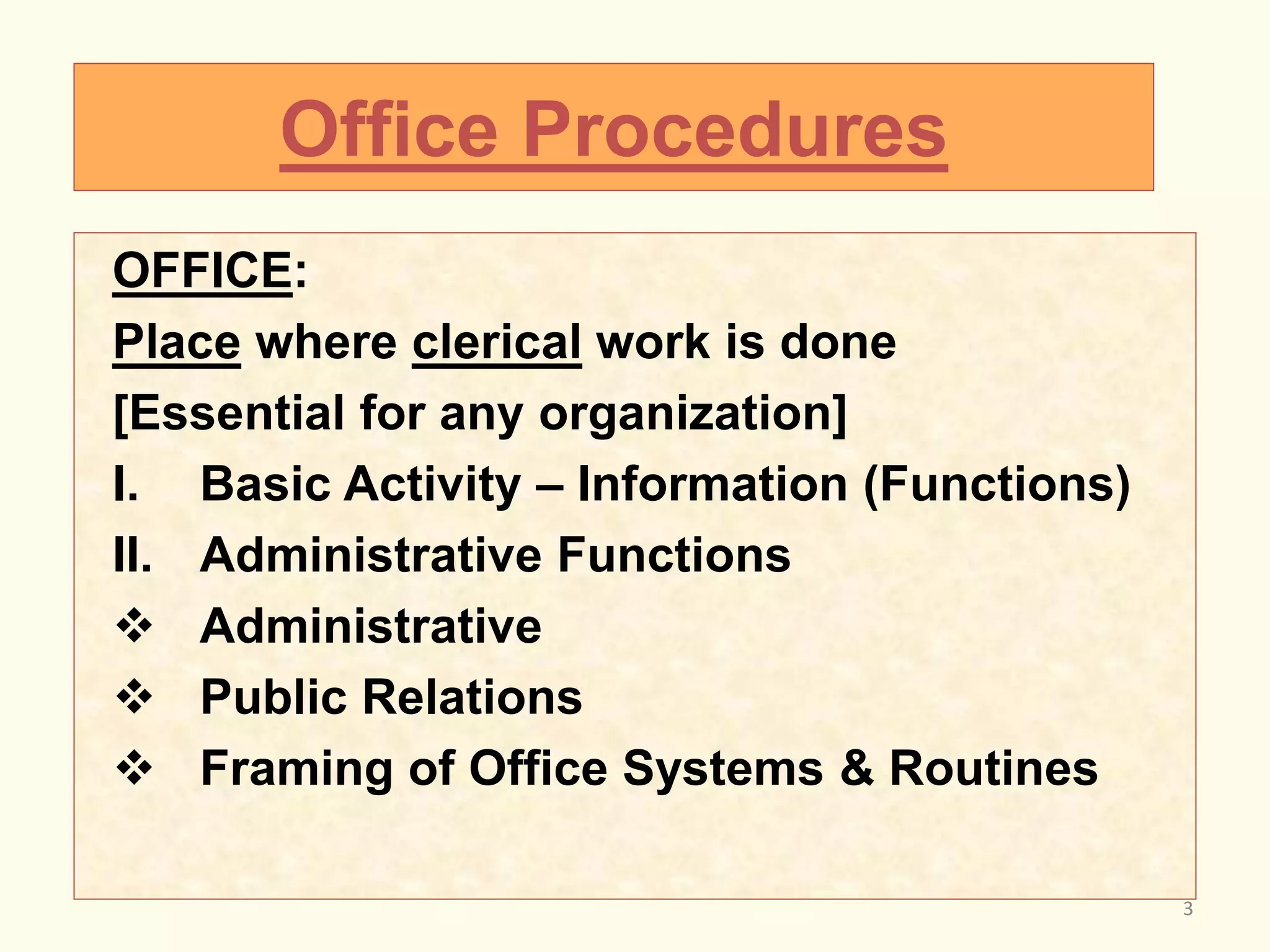 Office Procedure & Communicatin Skills. - GGM.pptx