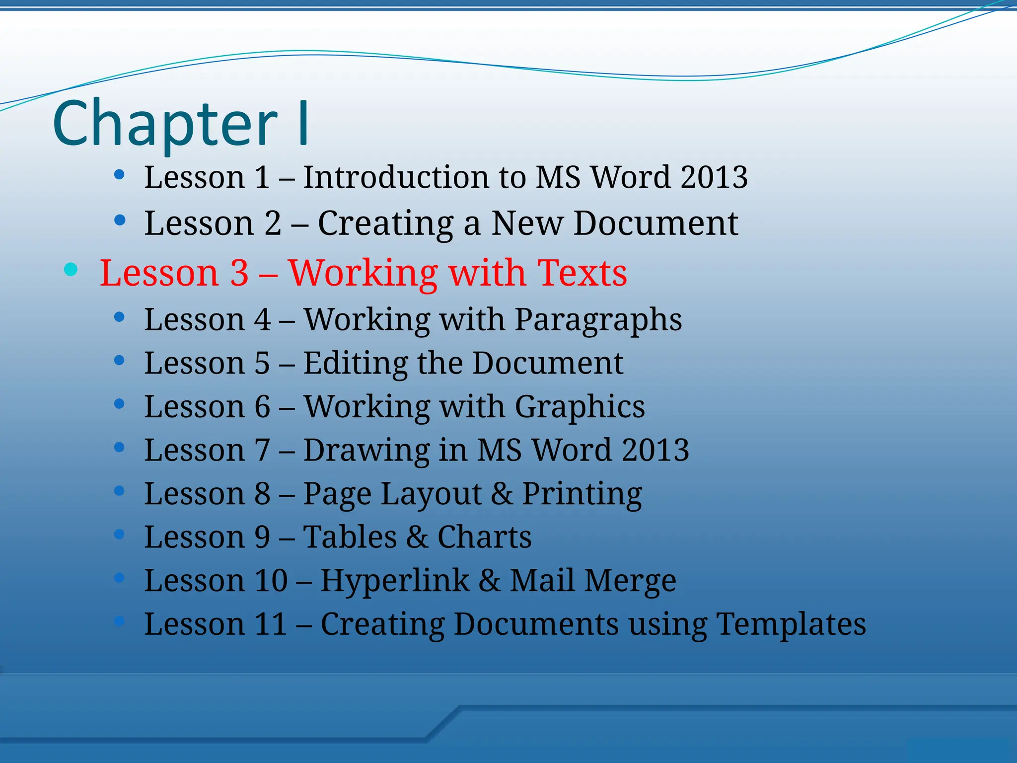 OfficeProd.Lesson3.Working with Texts.ppsx