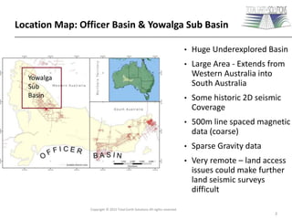 Salt Walls in the Officer Basin Signature in Aero Magnetic Data | PPTX
