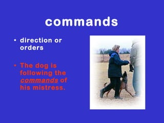 Officer buckle and gloria vocab | PPT | Free Download